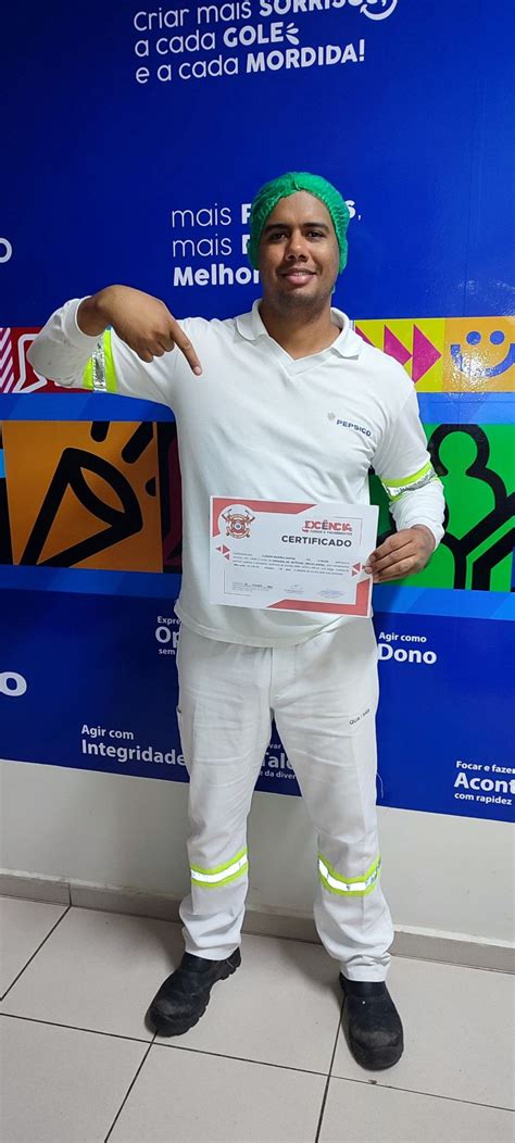 Clebson Santos No Linkedin Certificado Pepsico