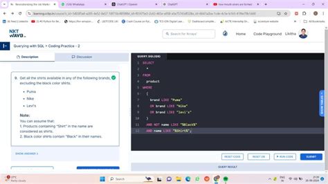 Likitha Boddapu On Linkedin Day 100daysofcodingchallenge Sql Sql