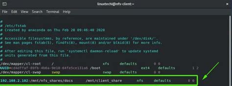 How To Setup Nfs Server On Centos 8 Rhel 8
