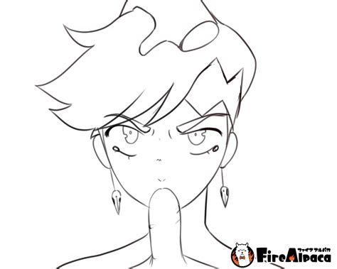 Rule 34 2boys Animated Diamond Is Unbreakable Earrings Gay Headband