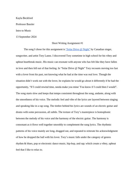 Short Writing Assignment 1 Pdf Short Writing Assignment 1 Pdf