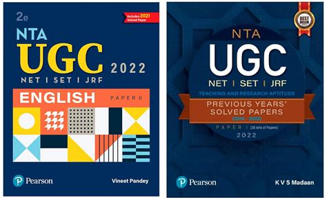 Buy Nta Ugc Net Set Jrf Paper Ii English Second Edition By Pearson And Ugc Net Paper 1
