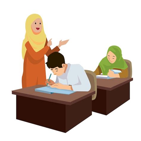 Premium Vector Someone Is Teaching A Class