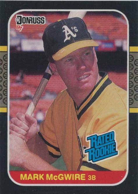 The Big 5 — A Rundown Of Major Mark Mcgwire Rookie Cards Wax Pack Gods
