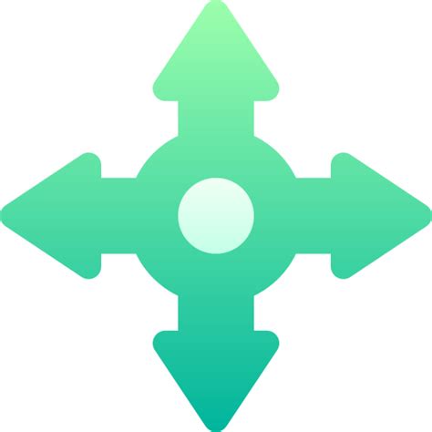 Move Selector Basic Gradient Gradient Icon
