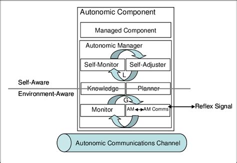 Abstraction Of Autonomic Component 28 Download Scientific Diagram