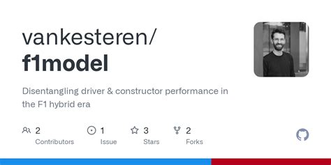GitHub Vankesteren F1model Disentangling Driver Constructor