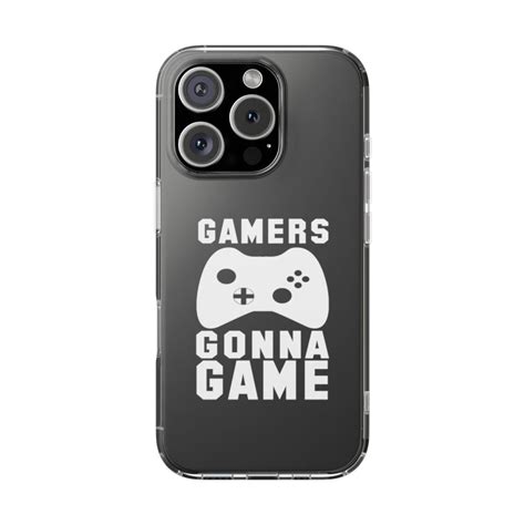 Clear Hybrid Shockproof Case For Apple Iphone 13 Pro Gamers Gonna Game Controller Design