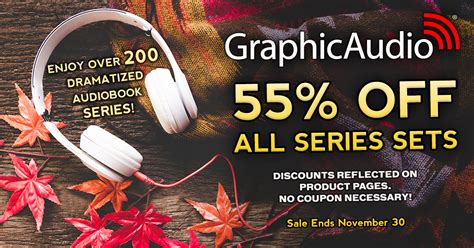 Graphicaudio The Biggest Sale Of The Year… Take 55 Off Facebook