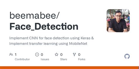 Github Beemabeefacedetection Implement Cnn For Face Detection Using Keras And Implement
