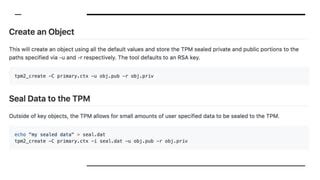 Practical Trusted Platform Module Tpm Programming Pdf