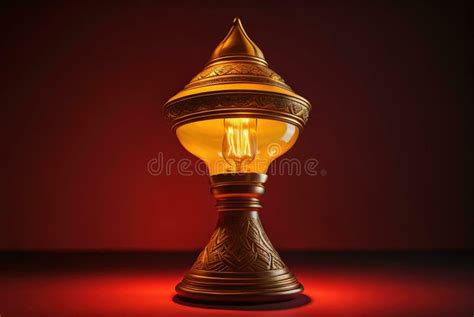 Magic Lamp On The Wall Magic Lamp Golden Magic Lamp Stock Illustration Illustration Of Golden