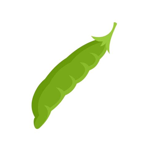 Premium Vector Peas Plant Icon Flat Illustration Of Peas Plant Vector
