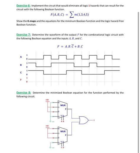 Solved Exercise 6 Implement The Circuit That Would Chegg Com