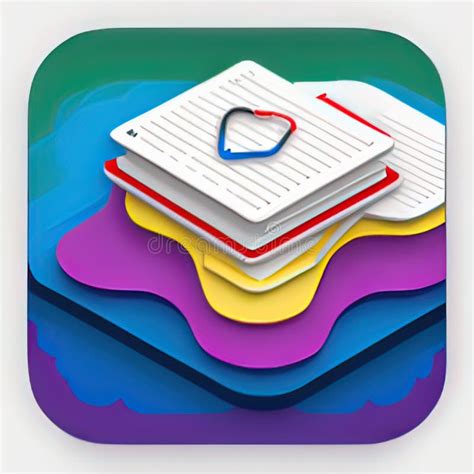 Education Software App Style Icon Generative Ai Stock Illustration Illustration Of Wallpaper