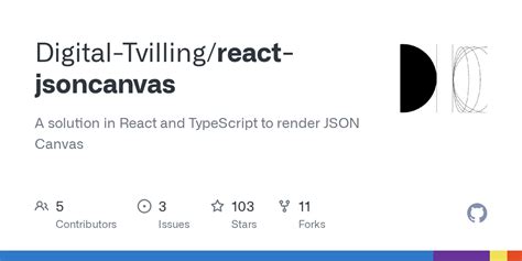 Github Digital Tvillingreact Jsoncanvas A Solution In React And Typescript To Render Json Canvas