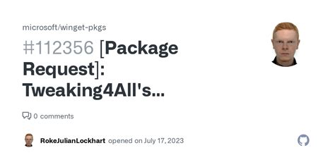 Package Request Tweaking4alls Miniwolv2 · Issue 112356 · Microsoftwinget Pkgs · Github