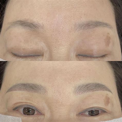 잔흔커버🤗 2024 눈썹 디자인 눈썹