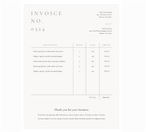 25 Invoice Design Ideas Examples And Free Templates