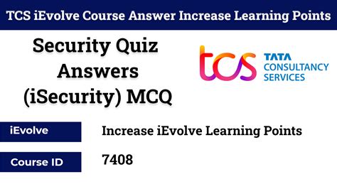 Security Quiz Answers Isecurity Mcq Ievolve Course Id 7408 Answer