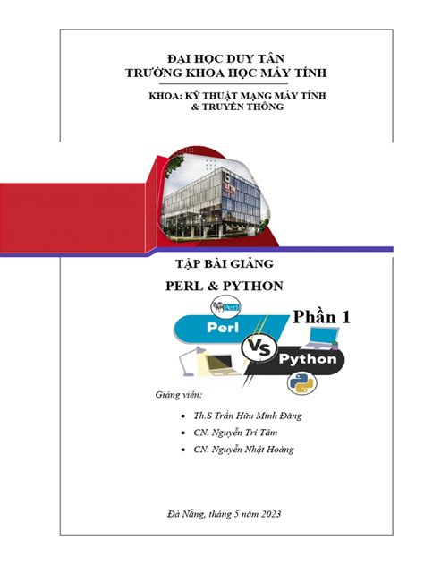 Cs 466 Tập Bg Perl And Python Ver 21 Pdf