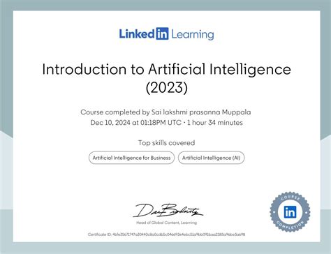 sai lakshmi prasanna muppala on linkedin artificialintelligence