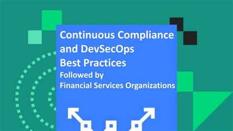Continuous Compliance And Devsecops Ppt