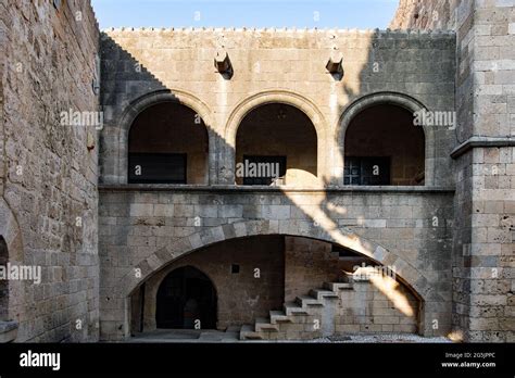 Historical Buildings With Arches Stock Photo Alamy