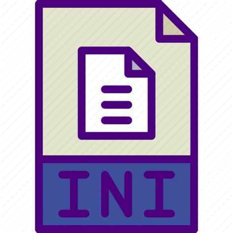 Download Extension File Format Ini Type Icon Download On Iconfinder