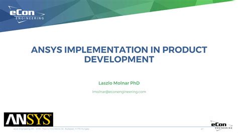 Pdf Ansys Implementation In Product Development Dokumentips