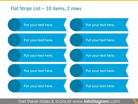 Smartart Template List For Placing Items In Columns