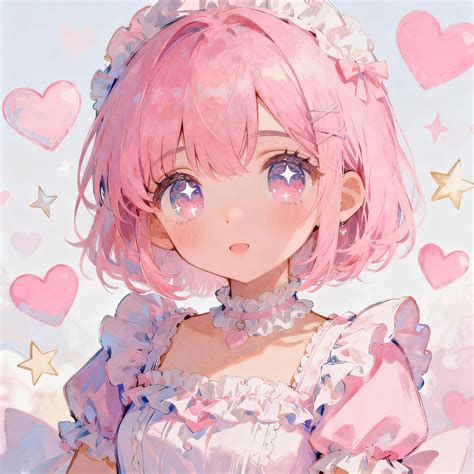Kawaii Girl Anime Drawings Ai Generated Art