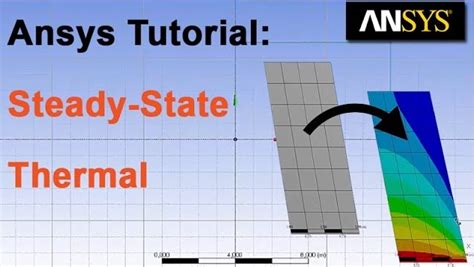 Ansys Tutorial Steady State Thermal Analysis Of A Simple Plate Fea For All