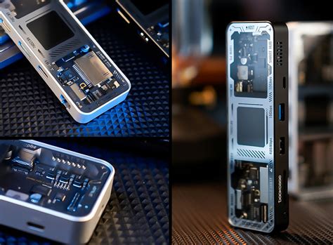 Dockcases Game Changing Transparent In Hub Supports W Charging Dual K Displays