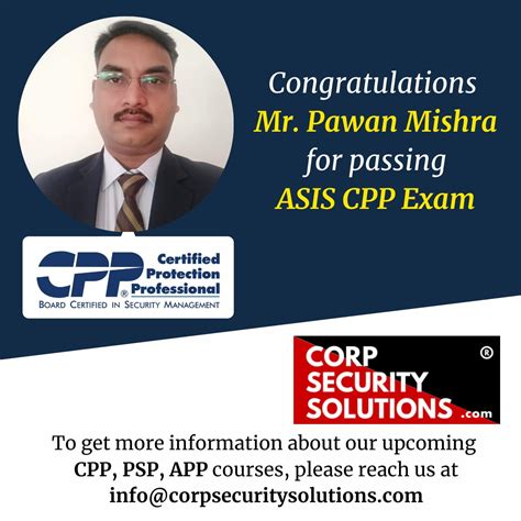 Siva Rp Csm® Css® Csi® Cbcs® On Linkedin Asis Cpp Corpsecuritysolutions Securityfyi