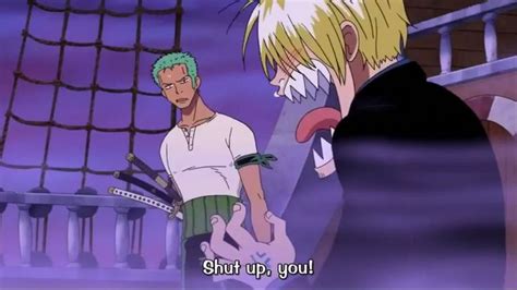 One Piece Zoro And Sanji Fighting
