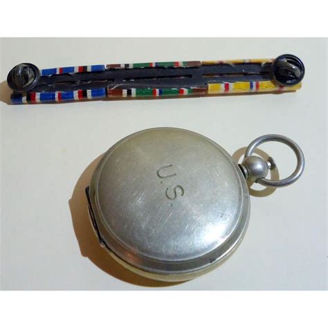 Wwii Usaf Wittnauer Pocket Compassmilitary Medals