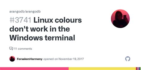 Linux Colours Don T Work In The Windows Terminal Issue