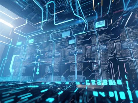 Premium Ai Image Abstract Data Flow Visualization