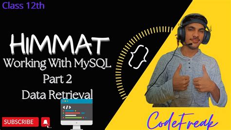 Data Retrieval In Sql Select Query Class 12th Computer Science