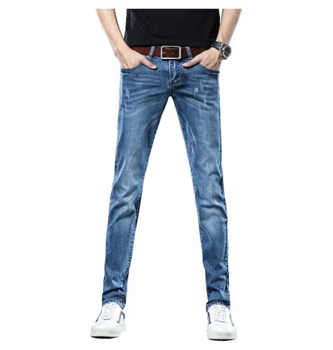 프리마켓탄현 남성 슬림핏 청바지 키작남 봄가을 데님팬츠 주니어 슬림 1989 캣츠바지 Ho3 티몬