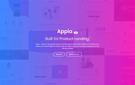 Top 10 Angular Landing Page Templates In 2022 Ui Libs Blog