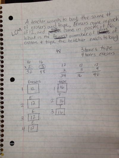 Unit 2 Notes Divisibility Rules Prime Factorization Lcm And Gcf 6th Grade Mathmrs Phillips