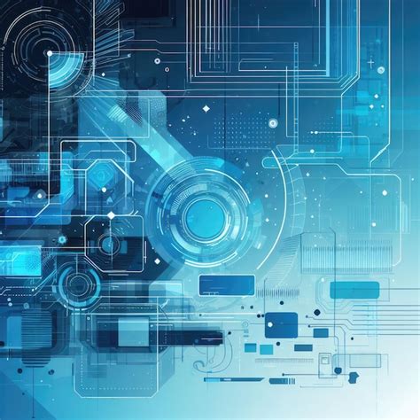 Premium Photo Network Connection Technology And Artificial