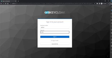 Keycloak Integration With Angular Project Shdhumale