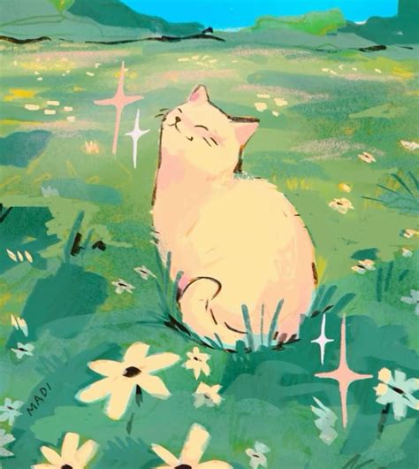 Pin By Marble Soda On татушки🥴 Illustration Art Cat Art Cute Drawings