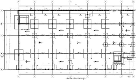 Planos De Cimentación De Pilares Y Vigas