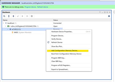 Arty S7 50 ArtyBot How To Store MicroBlaze Program In The Quad SPI Flash From Vivado Element14