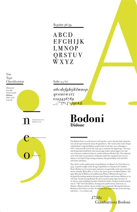 Type Classification Poster Yiru Lai