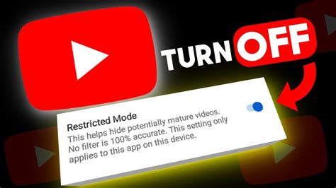 How To Off Restricted Mode On Youtube How To Turn On Off Restricted Mode Youtube Restricted